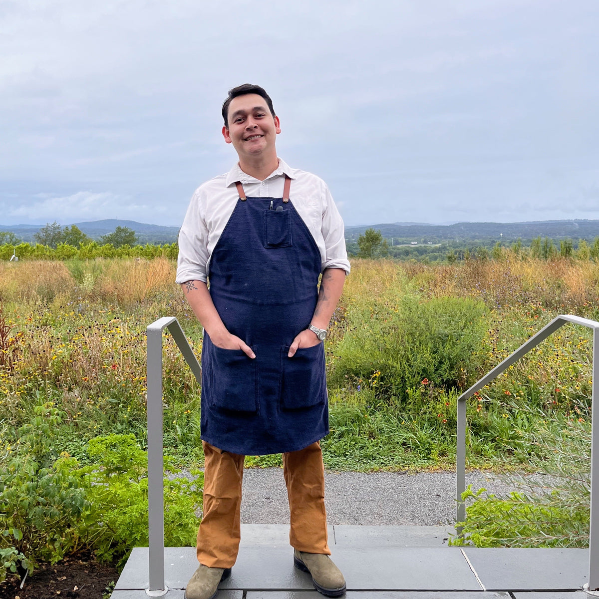 Factory Case Study: Custom Staff Aprons for Klocke Estate – Made X Hudson