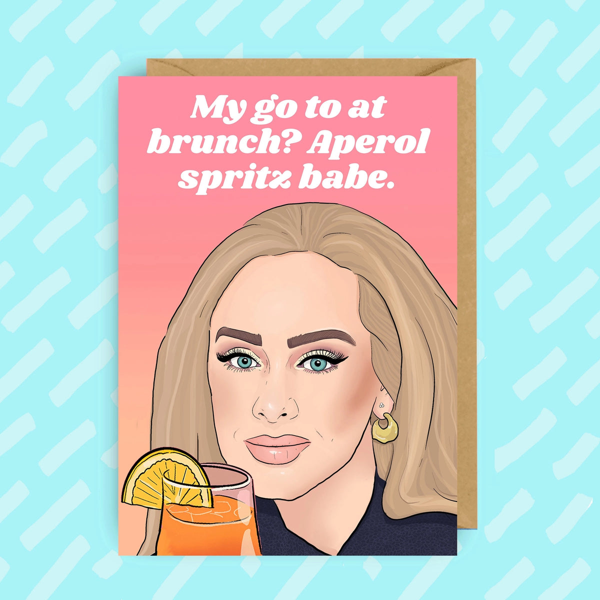 Greeting Card | Adele Birthday Card – Made X Hudson