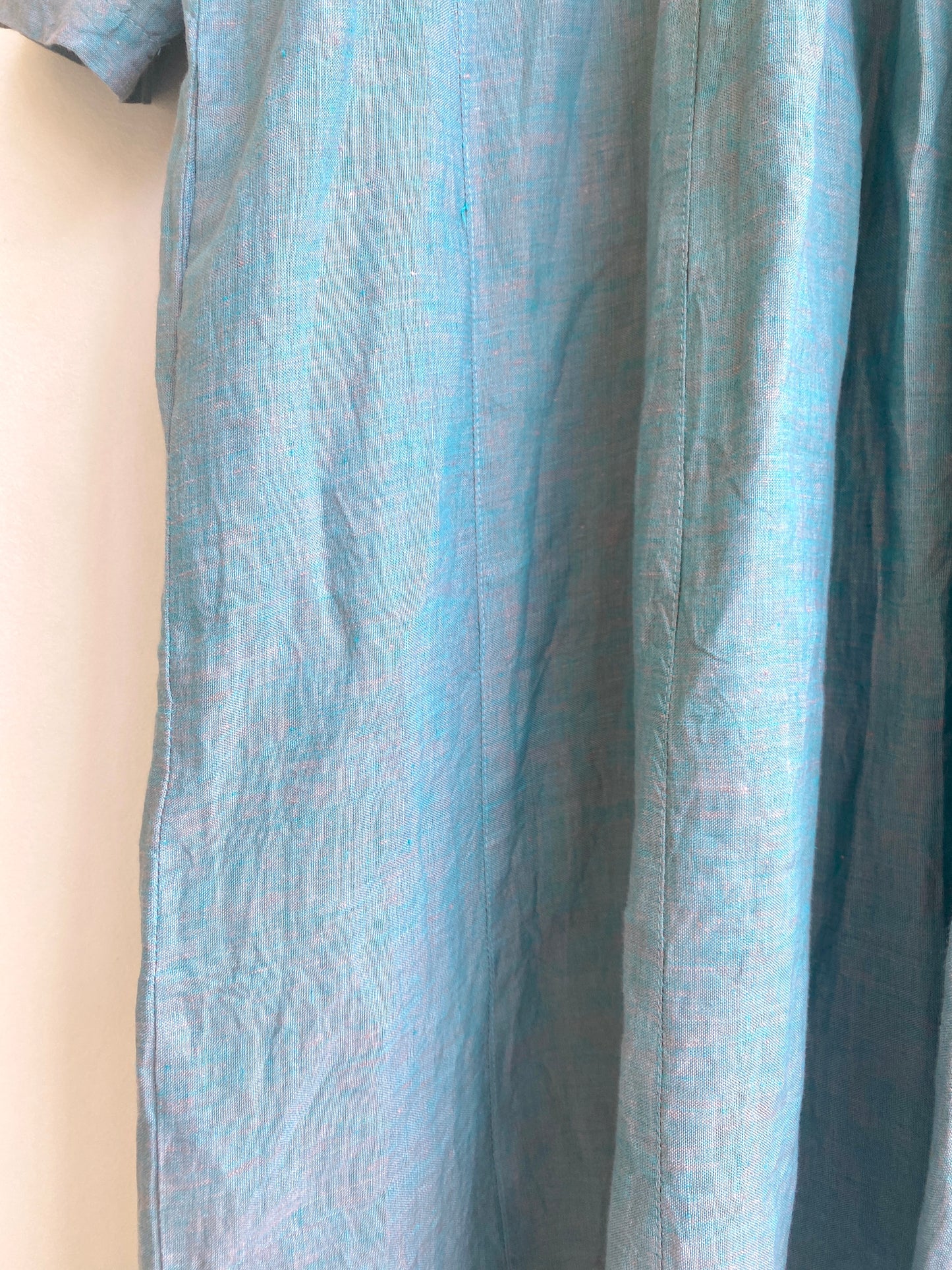 Zero Waste Pale Blue Caftan Dress – Made X Hudson