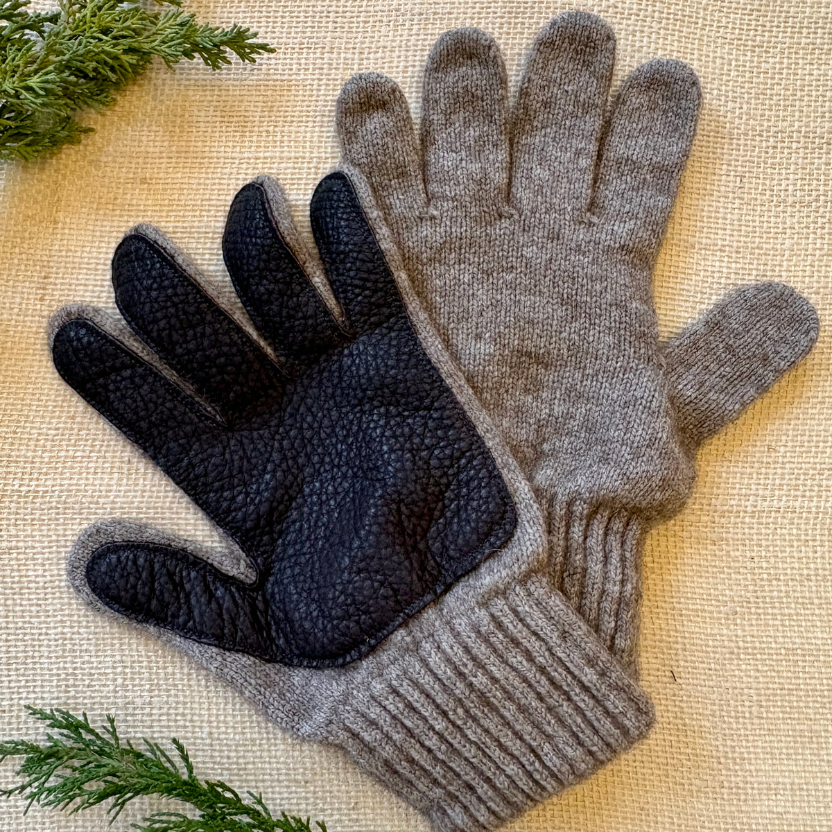 Buffalo & Merino Wool Gloves – Made X Hudson