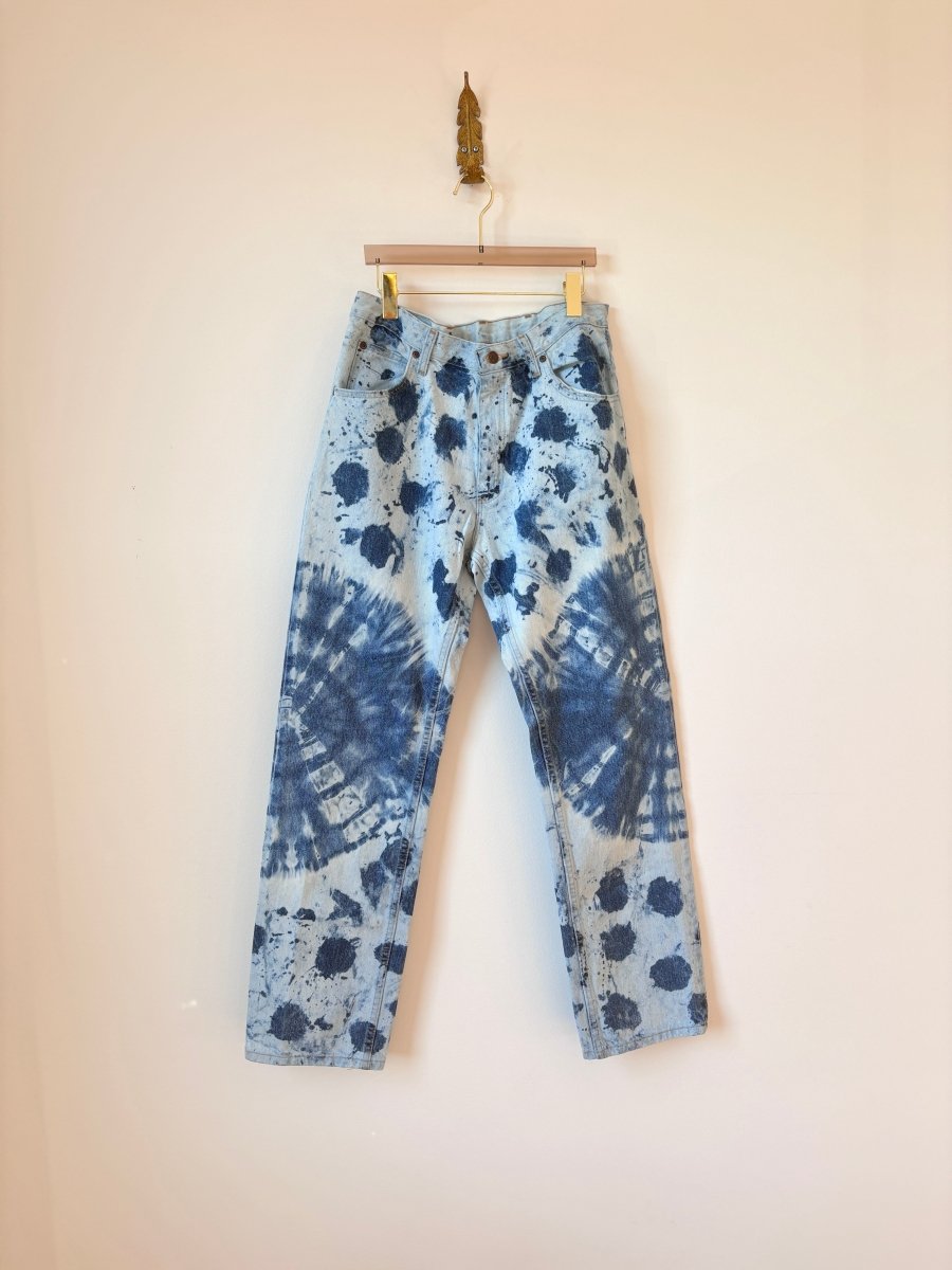 "Cheri" Jeans Distressed Wash Denim (Reworked) – Made X Hudson