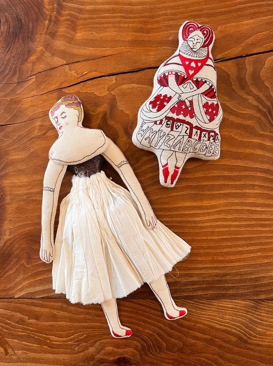 Embroidered Cotton Art Dolls – Made X Hudson