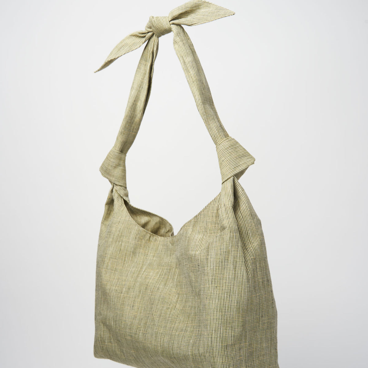 Nodo Linen Tote (Verte) – Made X Hudson
